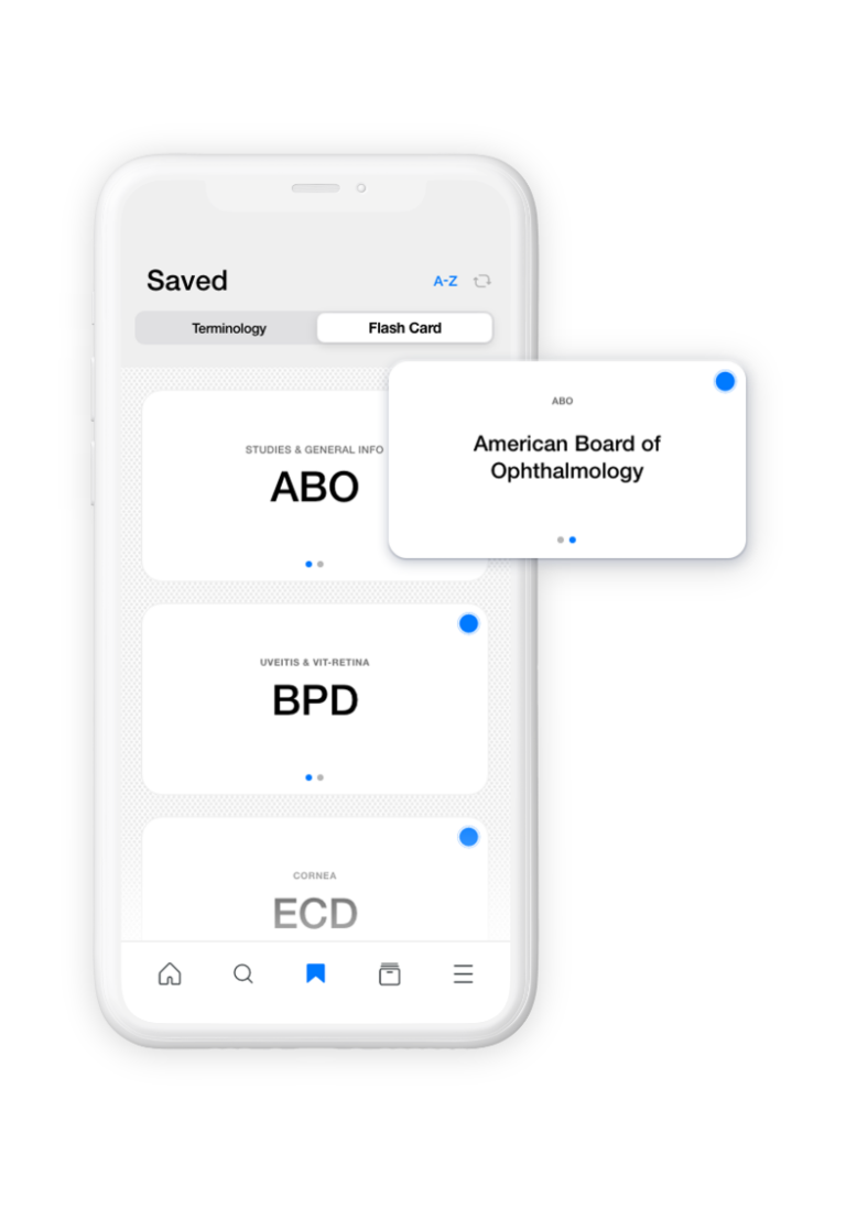 OE Acronyms – Learn ophthalmic acronyms, in seconds. Quickly and easily.