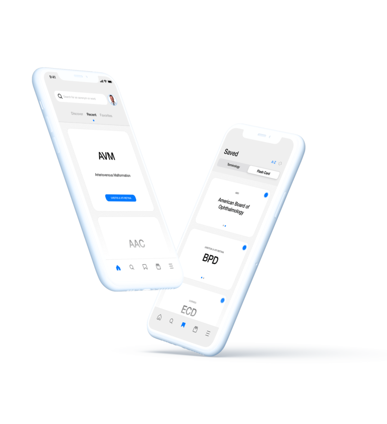 OE Acronyms – Learn ophthalmic acronyms, in seconds. Quickly and easily.